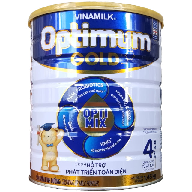 Sữa Optimum Gold số 4 lon 1.45kg - suachobeyeu.vn