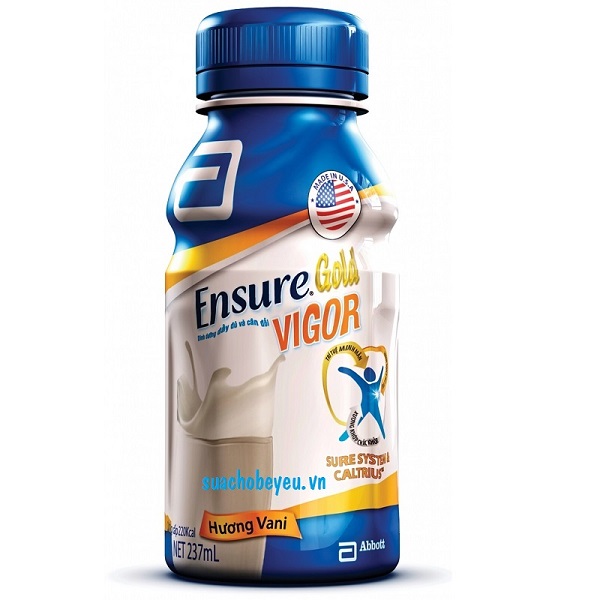 Thùng sữa nước Ensure Gold Vigor Abbott Mỹ- suachobeyeu.vn