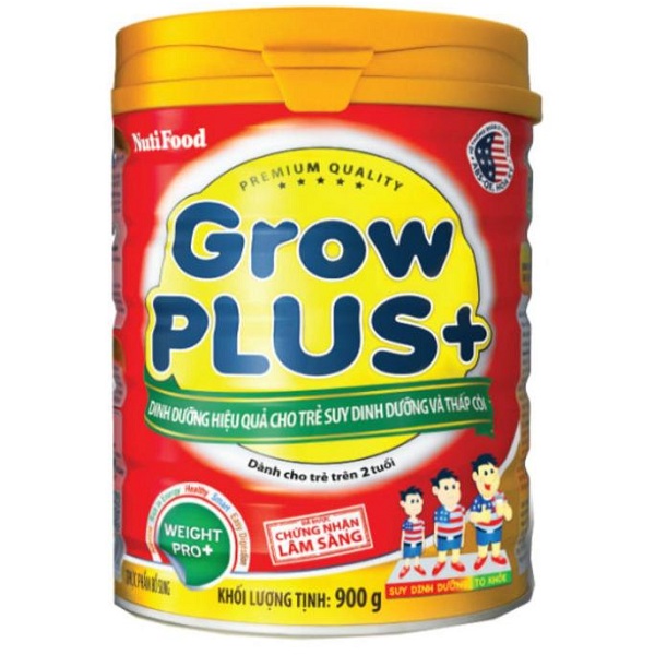 Sữa Nuti Grow Plus + Màu đỏ >1 tuổi, cho trẻ suy dinh dưỡng, thấp còi ...