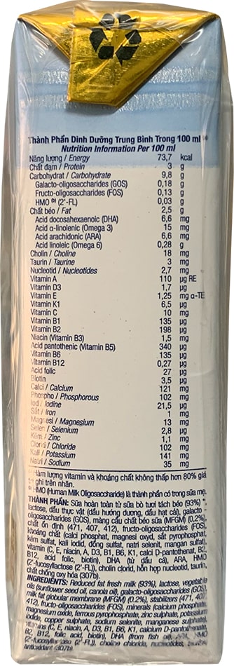 Sữa TH True Formula hộp 180ml cho trẻ từ 1 tuổi - suachobeyeu.vn